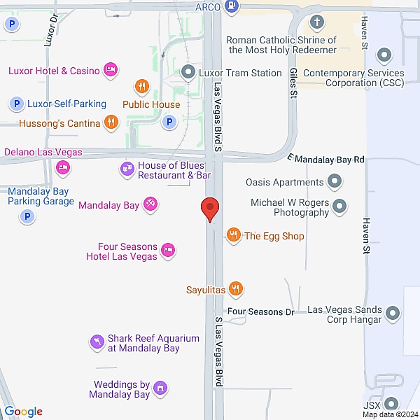 Mandalay Bay Resort Map