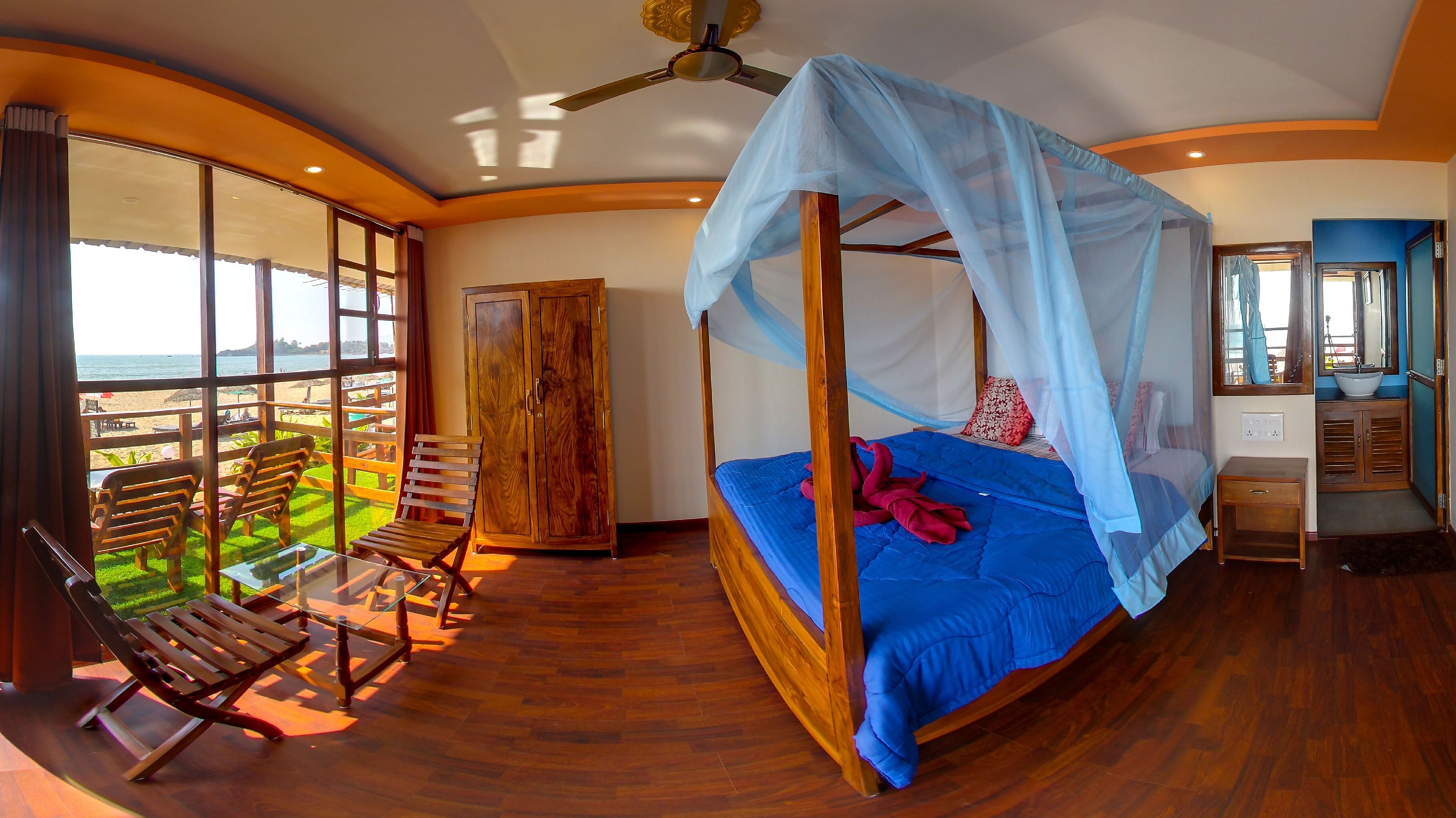 Sea Front Beach Huts 𝗕𝗢𝗢𝗞 Goa Cottage
