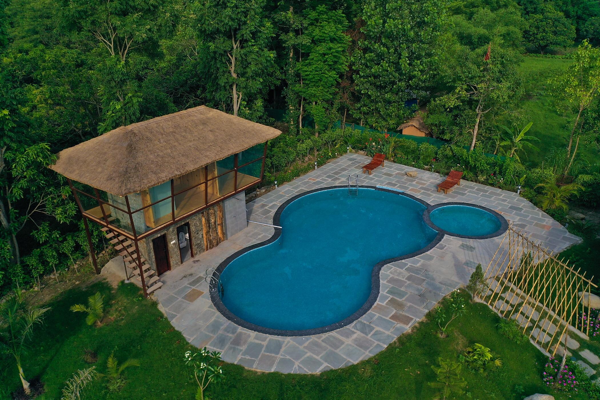 juSTa Lazy Haven, Corbett 𝗕𝗢𝗢𝗞 Jim Corbett (Ramnagar) Hotel