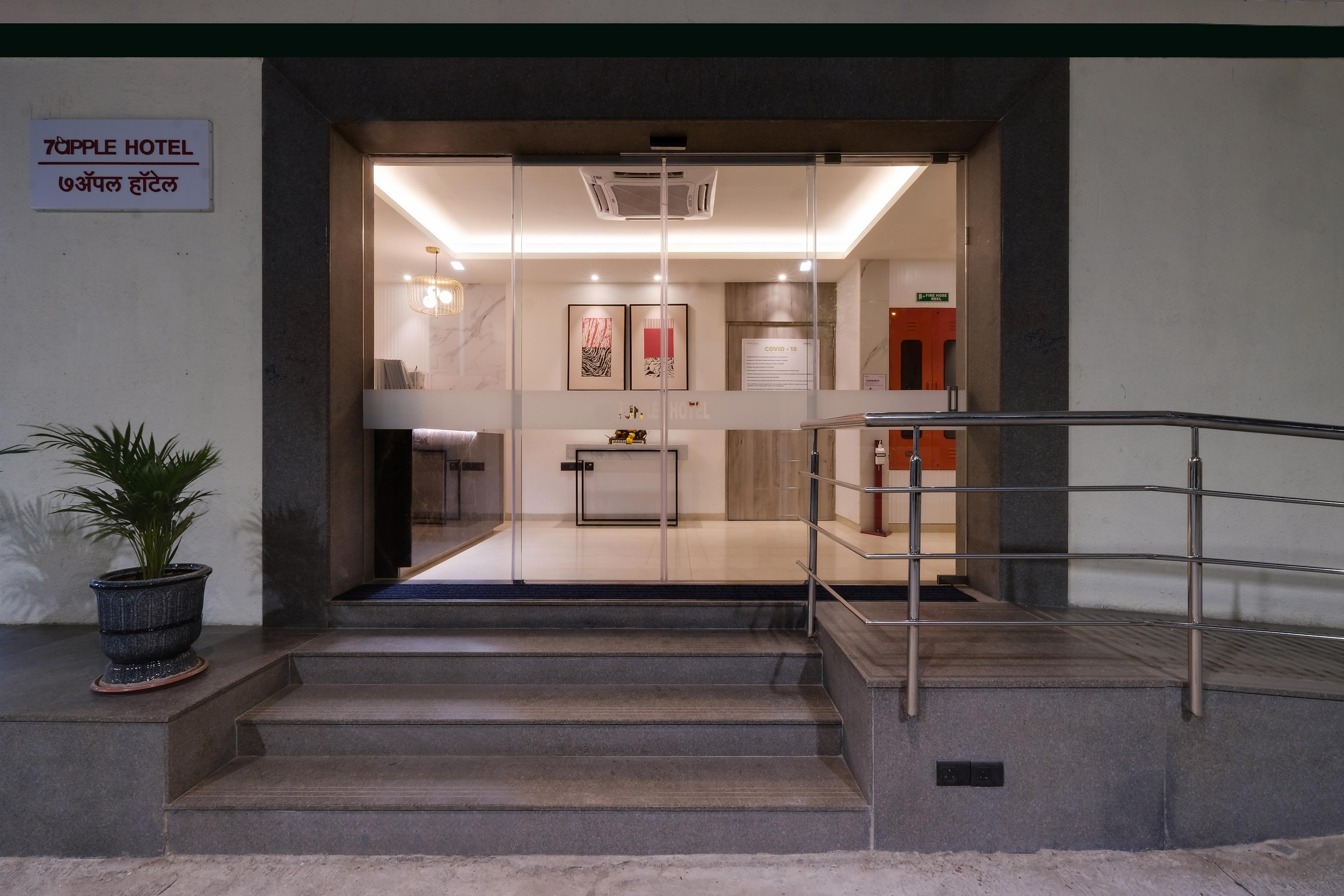 7 Apple Hotel Mahape, Navi Mumbai 𝗕𝗢𝗢𝗞 Navi Mumbai Hotel