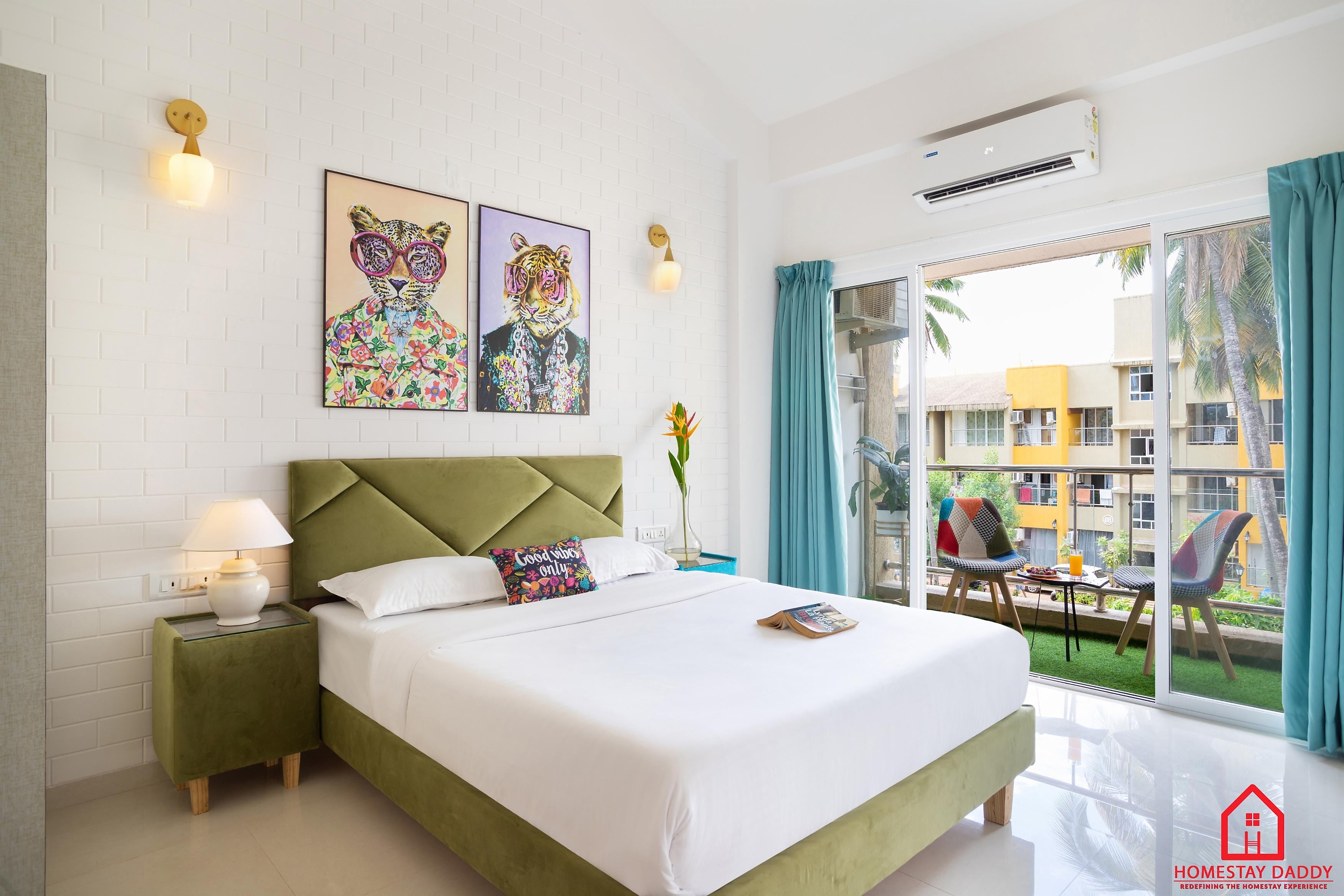 Pearlyy Gates- near Anjuna Beach - By ZaraGosa 𝗕𝗢𝗢𝗞 Goa Apartment