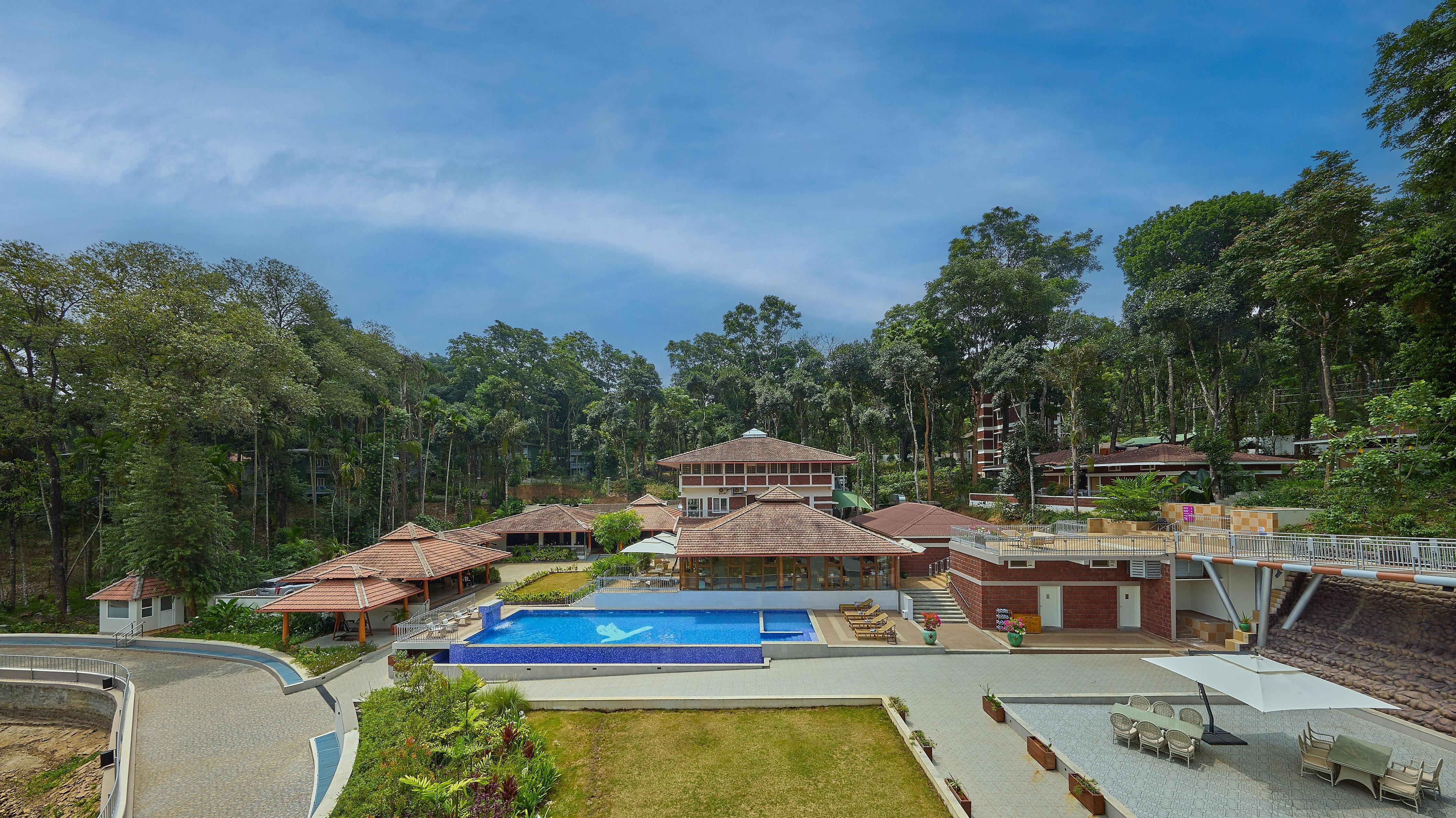 Falling Water Resort by Travent Mug 𝗕𝗢𝗢𝗞 Sakleshpur Resort