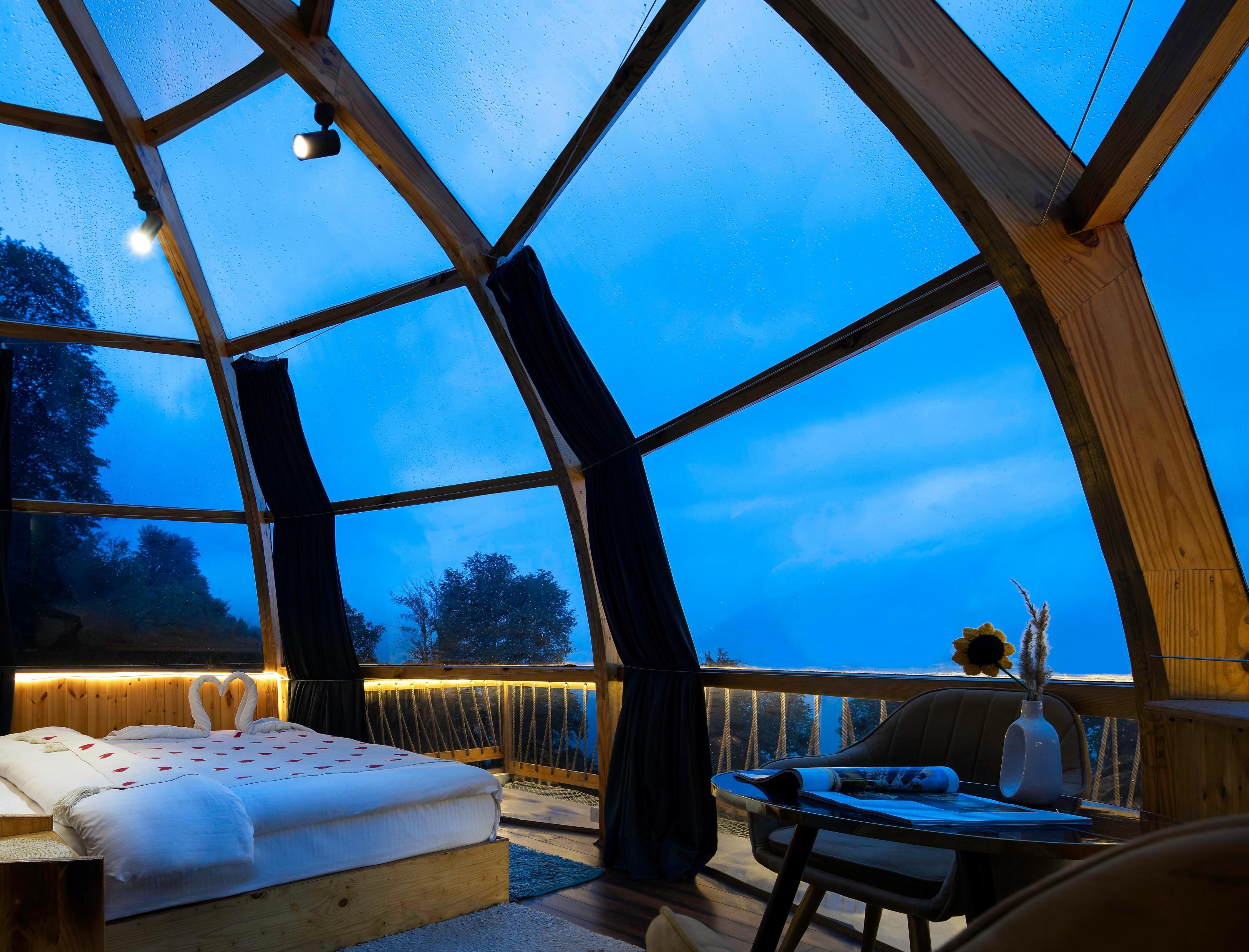 Infinity Sky Glamps Manali 𝗕𝗢𝗢𝗞 Manali Camp