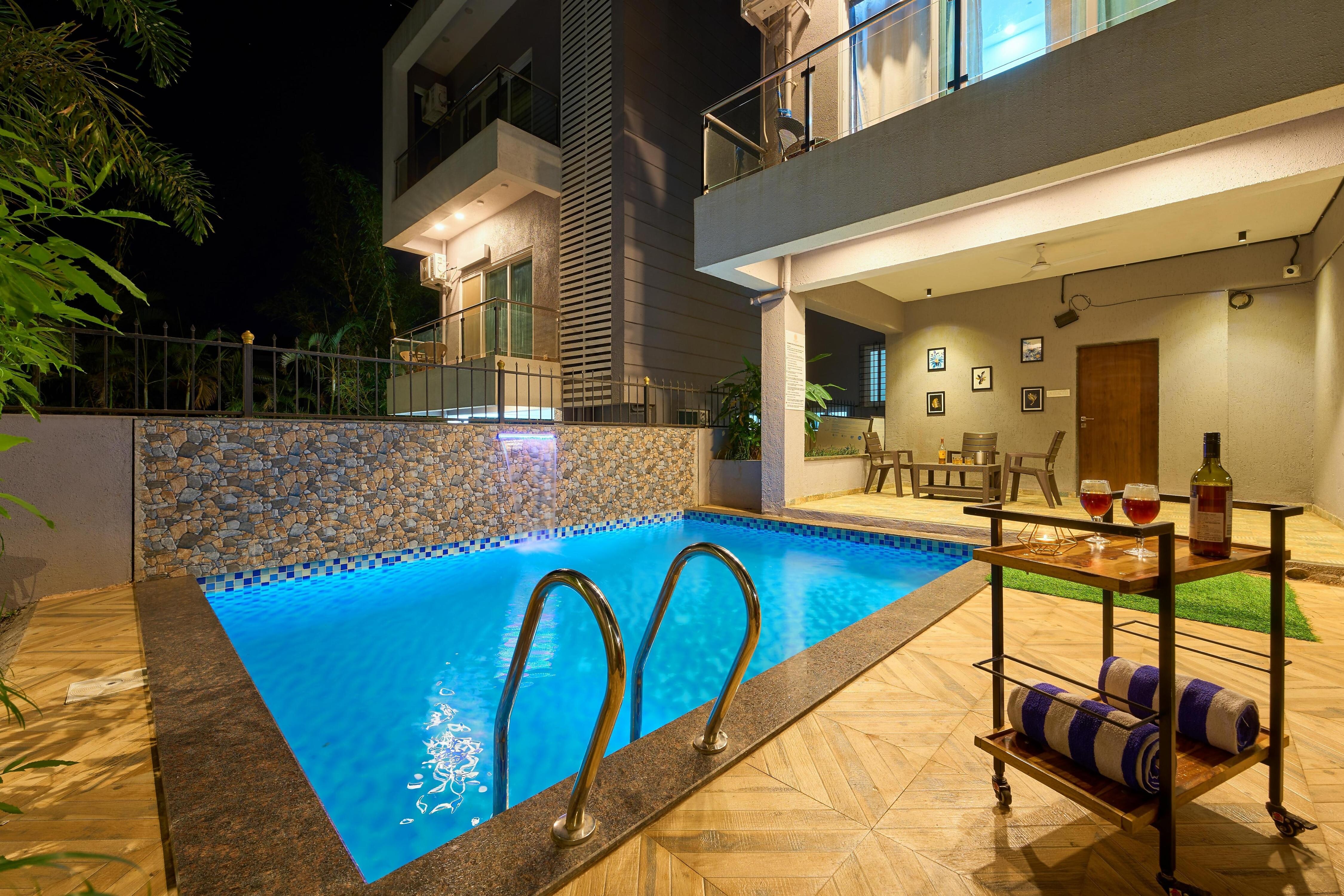 Seven Sands I Green Oasis I 4 BHK Pool villa 𝗕𝗢𝗢𝗞 Lonavala Villa 𝘄𝗶𝘁𝗵 ...