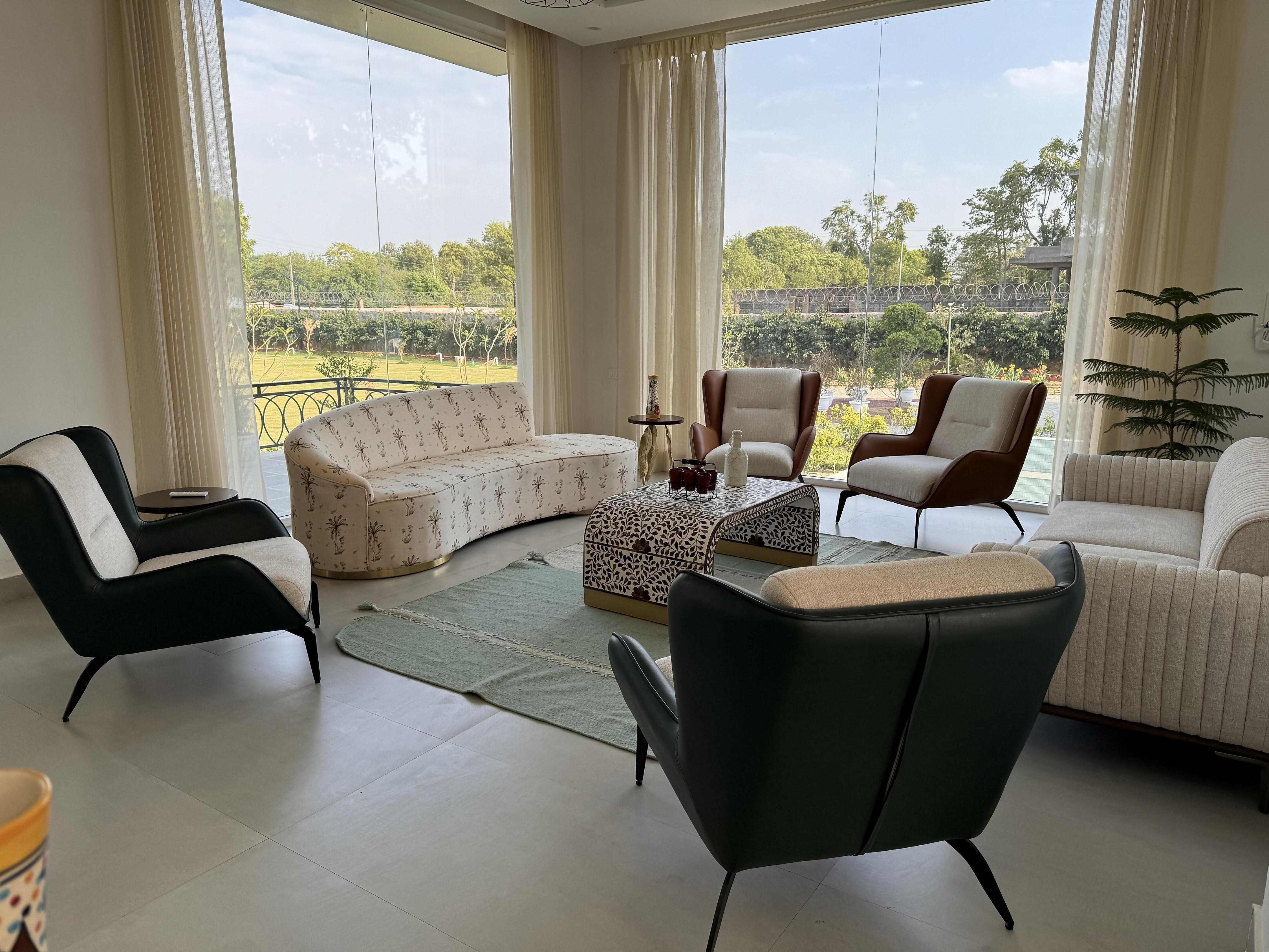 The Meraki House 𝗕𝗢𝗢𝗞 Sohna Farm House