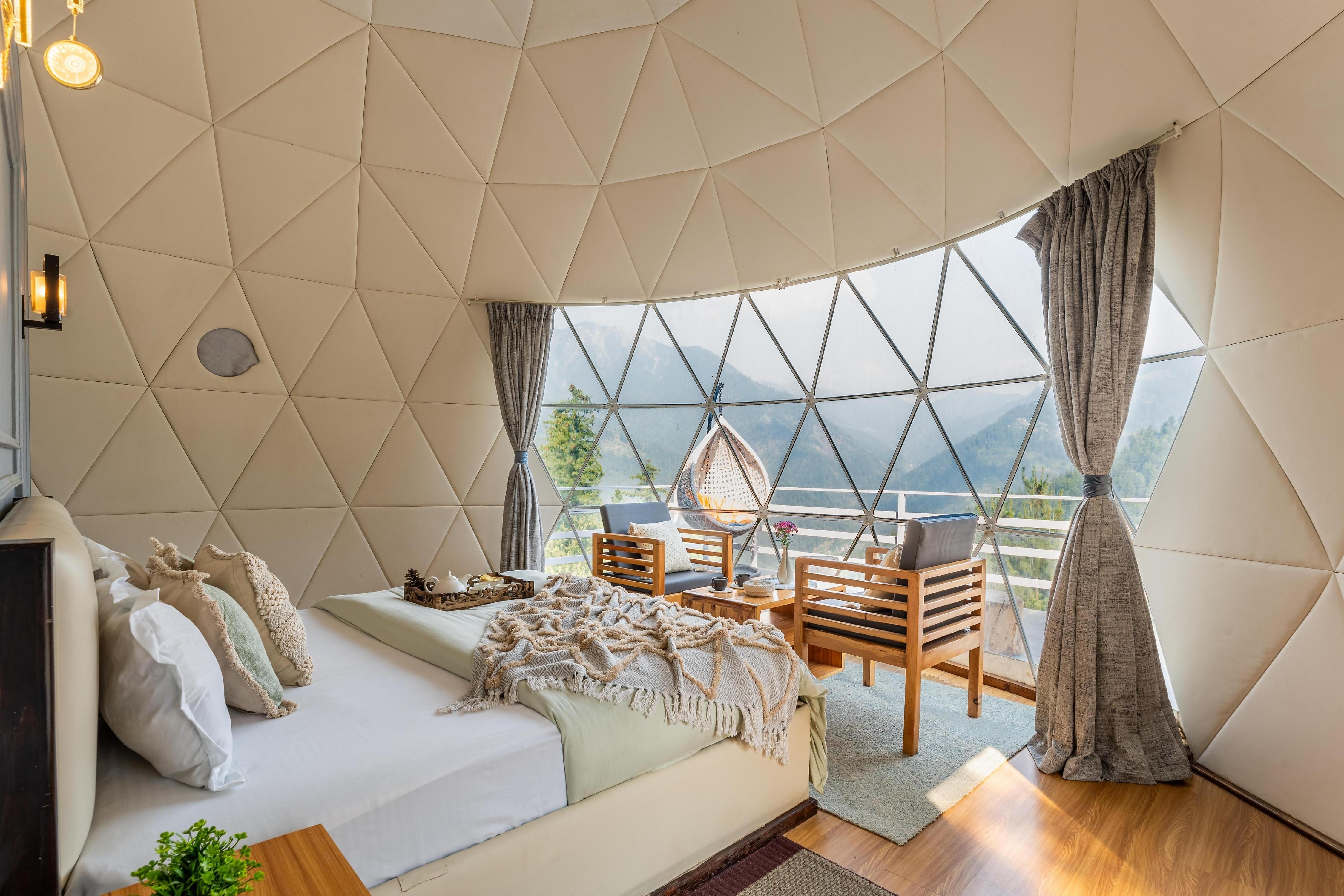 Tandi Dome of Dreams 𝗕𝗢𝗢𝗞 Jibhi Cottage