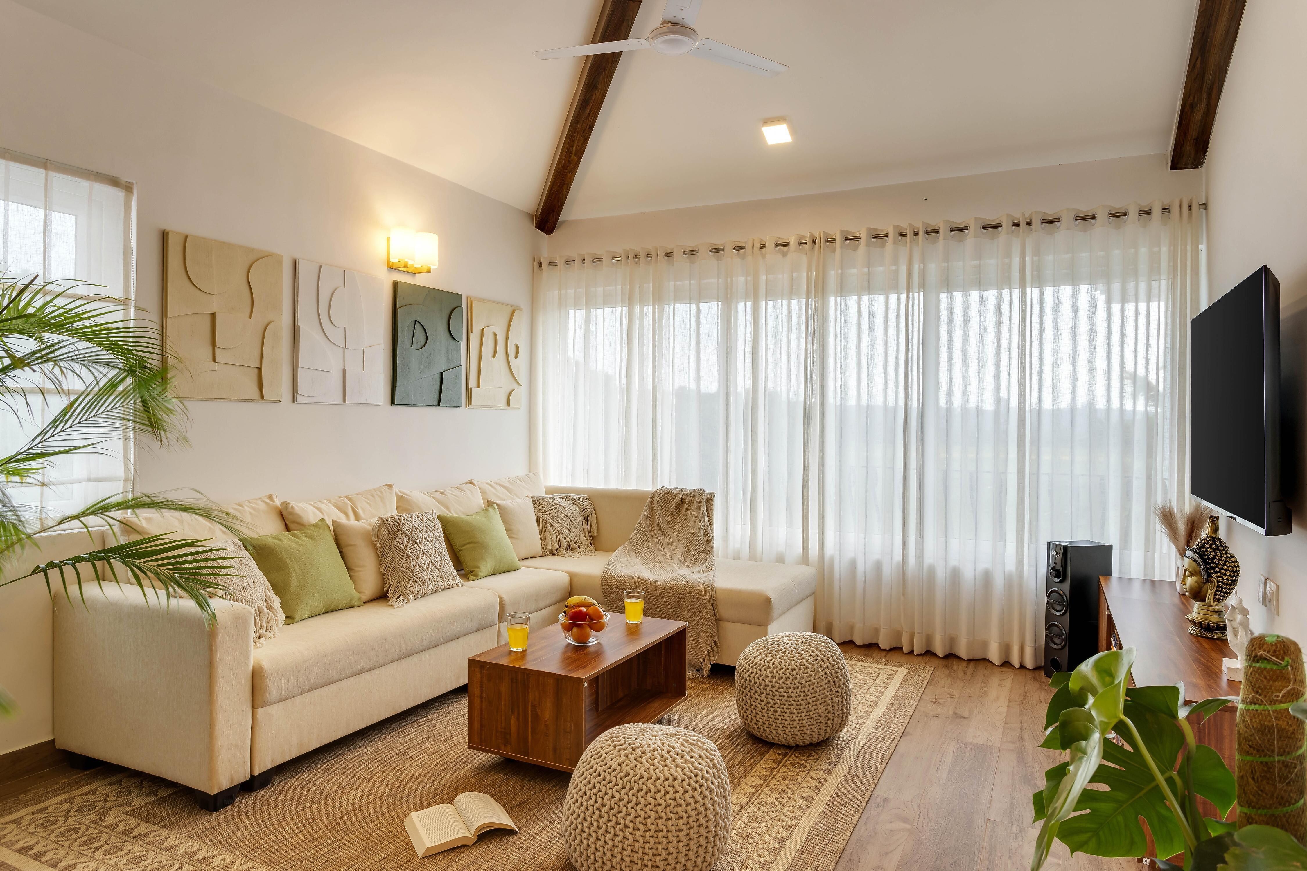 Lux 2BR Apt CASA DE COCO by Earthyrooms 𝗕𝗢𝗢𝗞 Goa Apartment