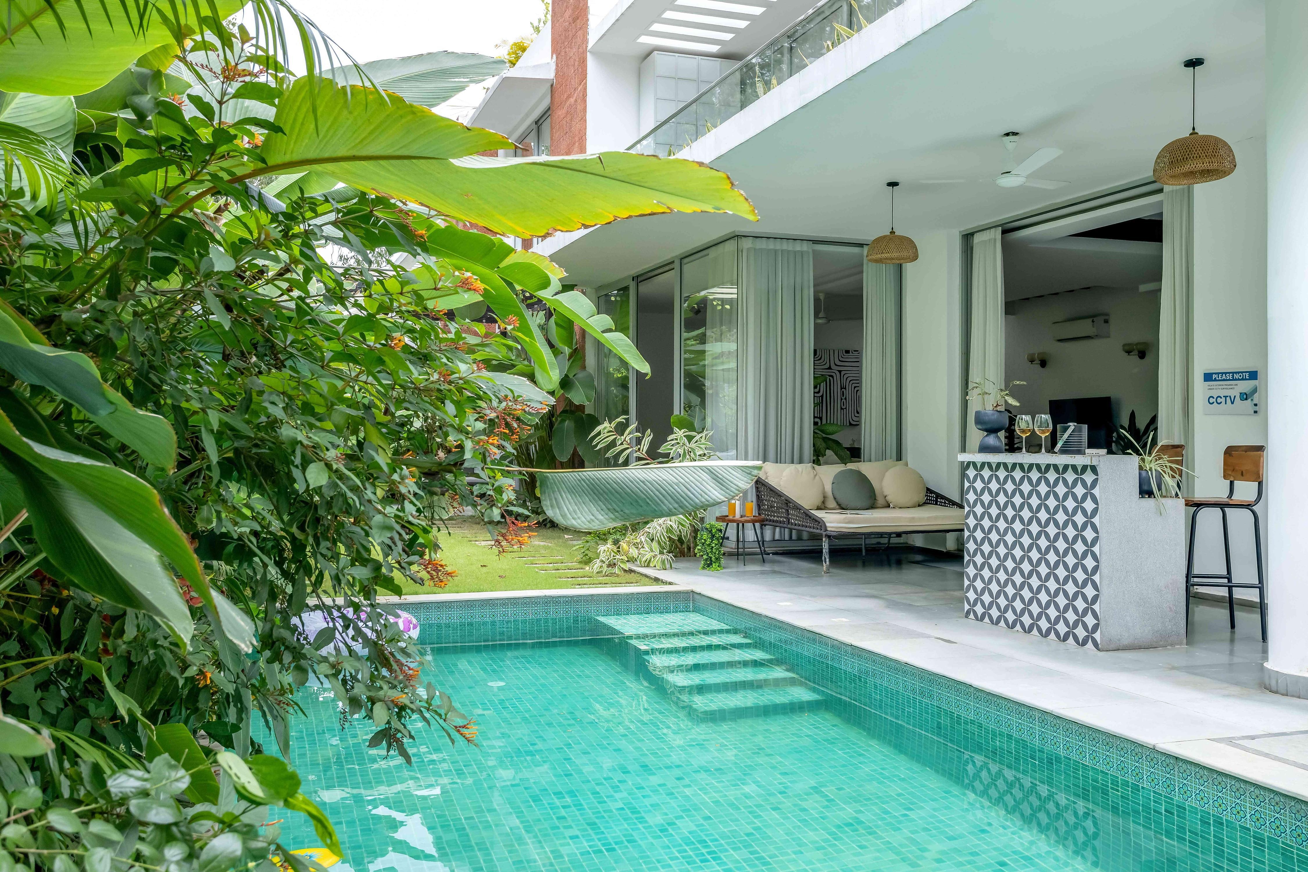 tisyastays | Oryaan 3BHK Lux with Private Pool & Billiard 𝗕𝗢𝗢𝗞 Goa Villa