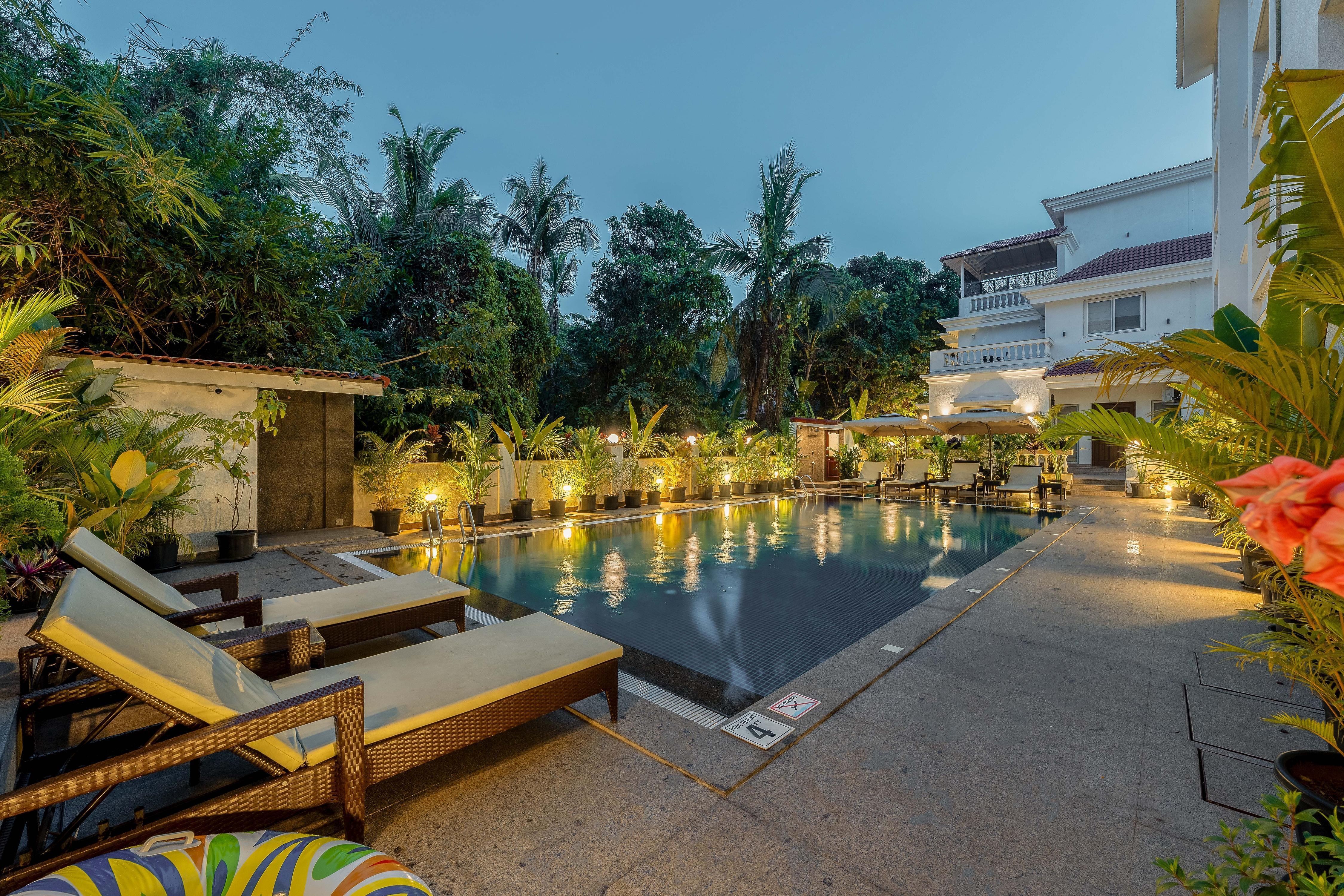 Luxury 2BHK in prime Assagao (Escavana Stays ) 𝗕𝗢𝗢𝗞 Goa Apartment